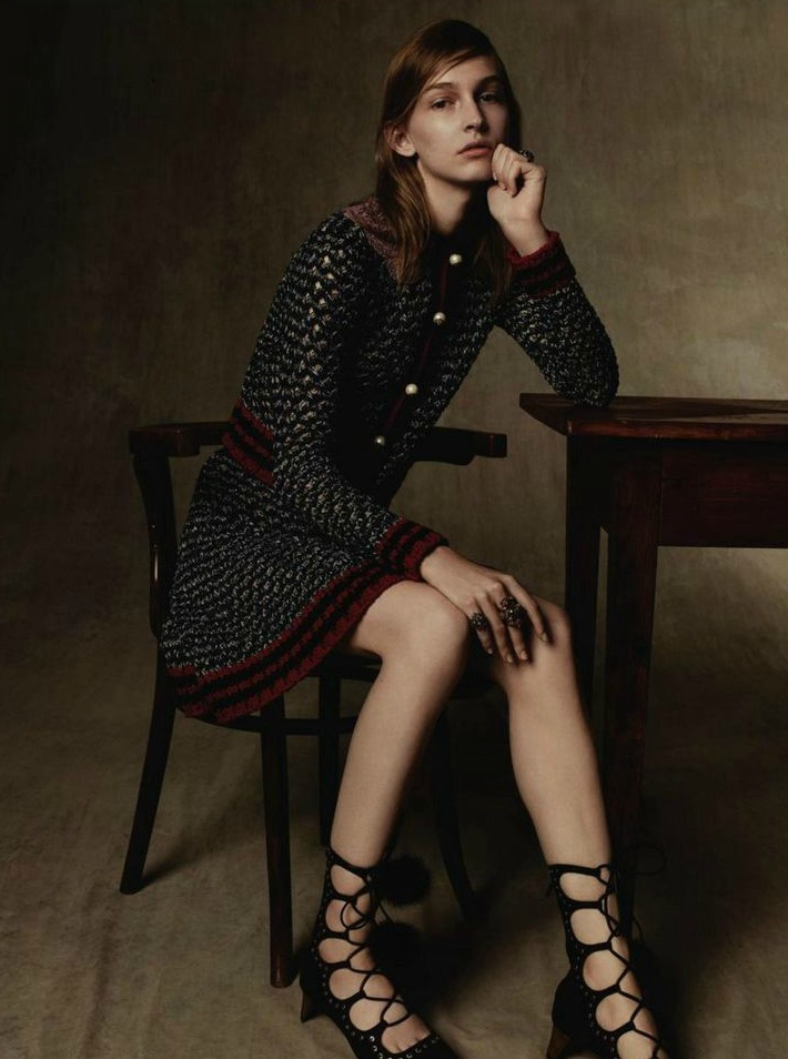 Duchess Dior: "Reset" Gucci Resort 2016 photographed for Vogue Germany ...