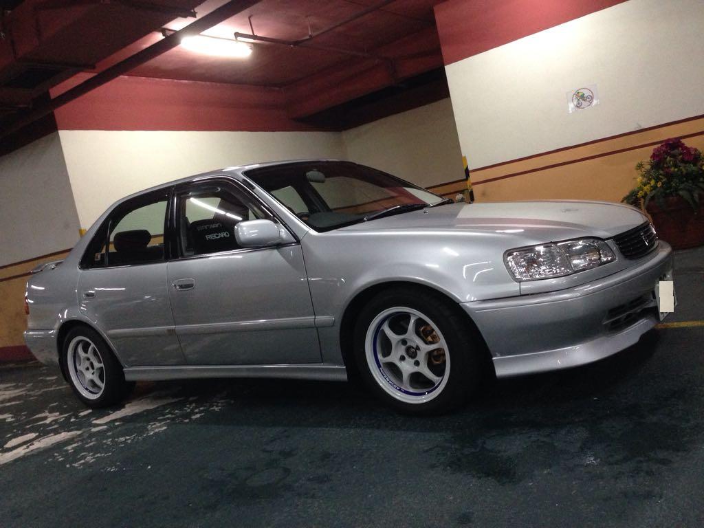 Derek's Car Album * Derek 照相館: Friend's Corolla AE110