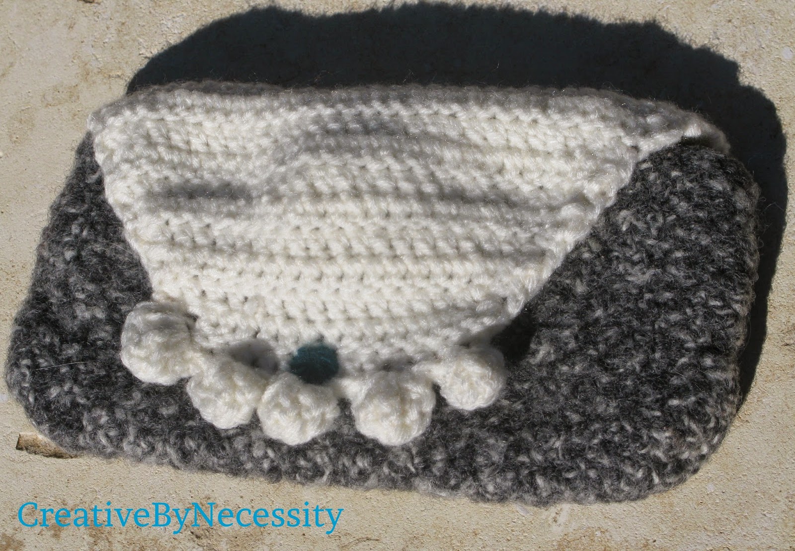 Creative By Necessity: Felting Crocheted Wool