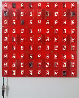 Arduino Enigma Machine Simulator : The Seven Segment Art Installation has a Hackaday.IO page