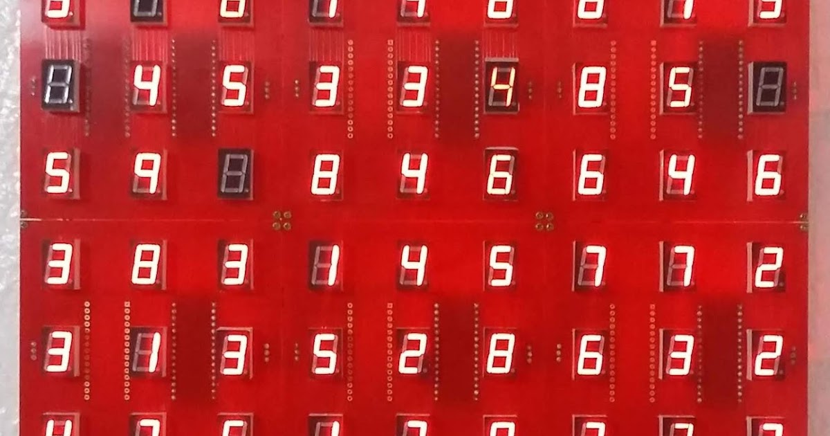 Arduino Enigma Machine Simulator : The Seven Segment Art Installation has a Hackaday.IO page