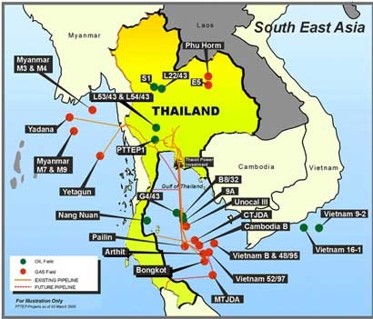 PROCESS DESIGN ENGINEERING: Thailand Oil and Gas Industry