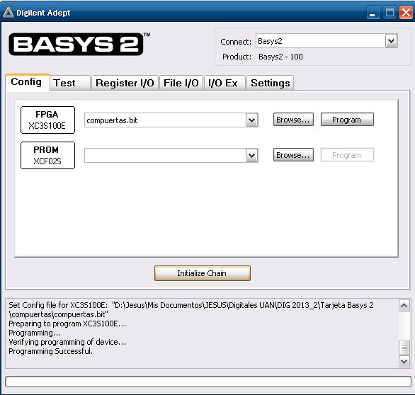 DIGITALES 2: PROFE CHUCHO: Compuertas lógicas en Basys 2 con VHDL