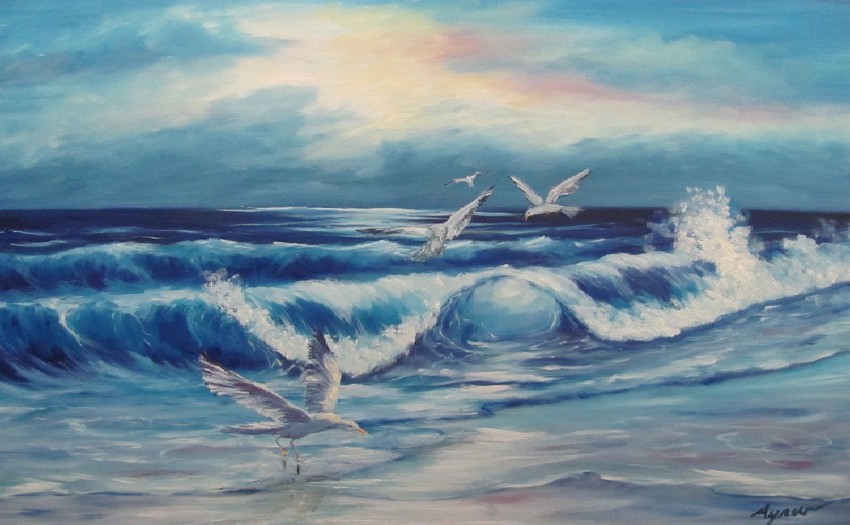 Tatlı CaDı: Dekopaj Resimleri - Deniz