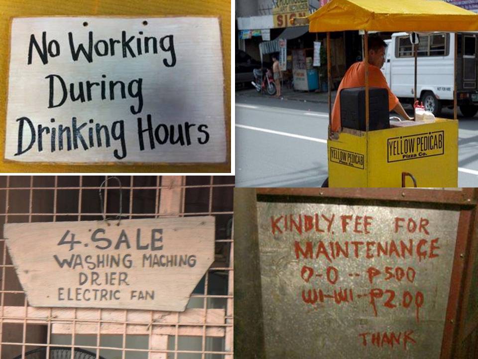Travel and Tourism: Filipino Shop Signs, Part 2
