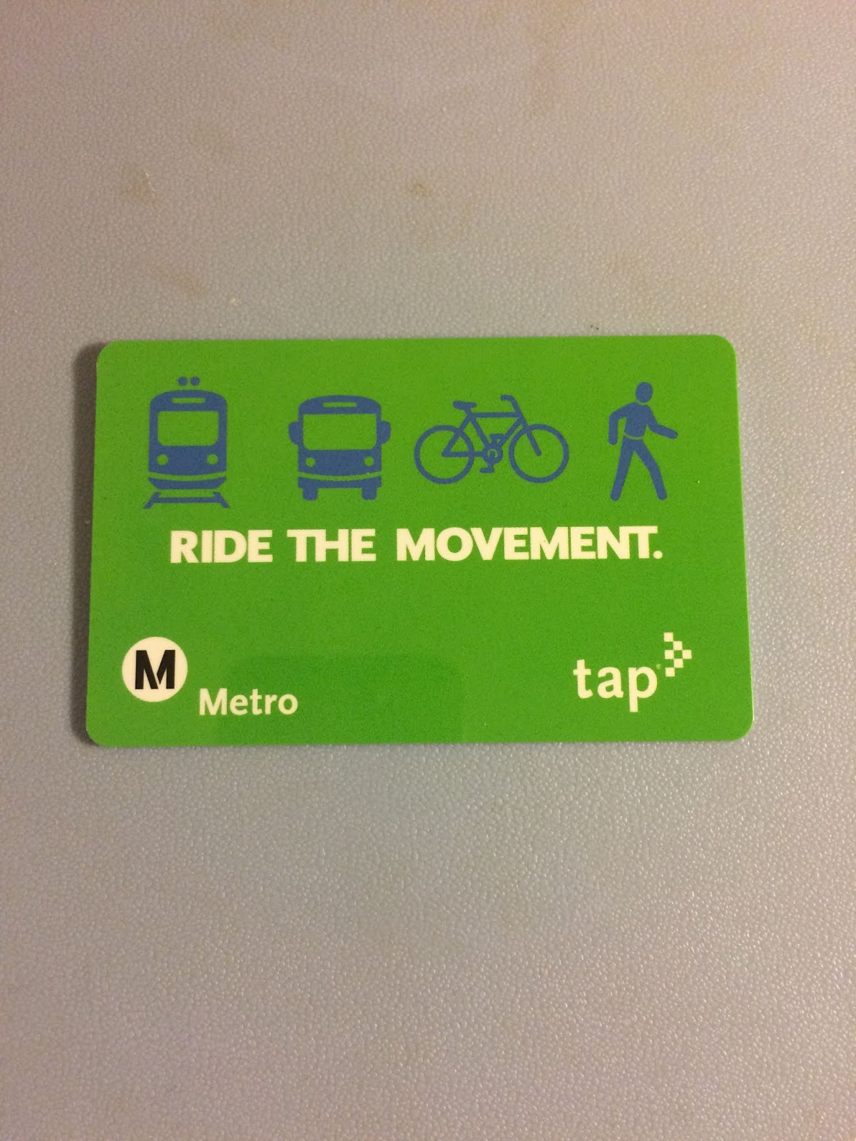 Tap Cards of Metro Los Angeles: 2019 The Movement TAP Cards