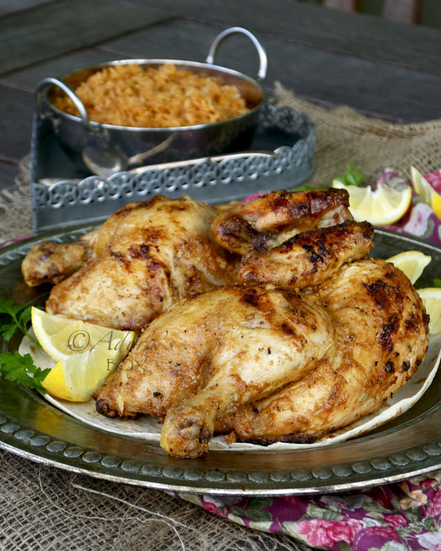 Adora's Box: GRILLED LEMON AND YOGHURT CHICKEN