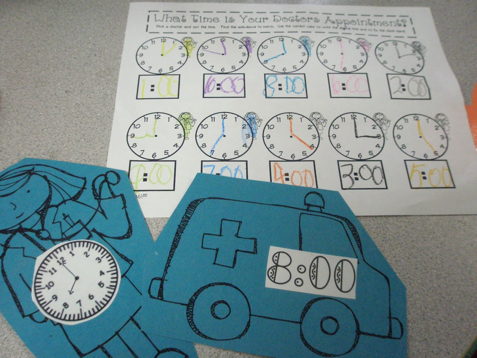 Miss Chamblee's Kinderfriends: Oh the Hats Community Helpers Wear...