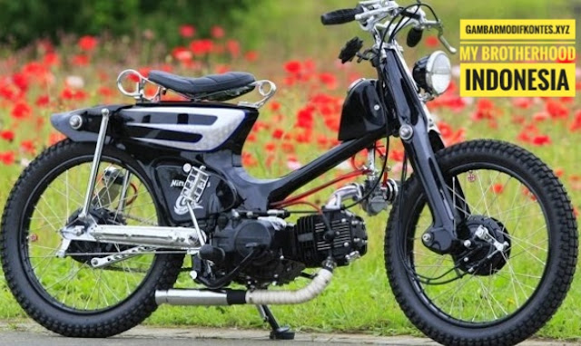 70 Gambar Modifikasi Motor Bektu Bebek Tua Paling Unik Klasik Paling ...