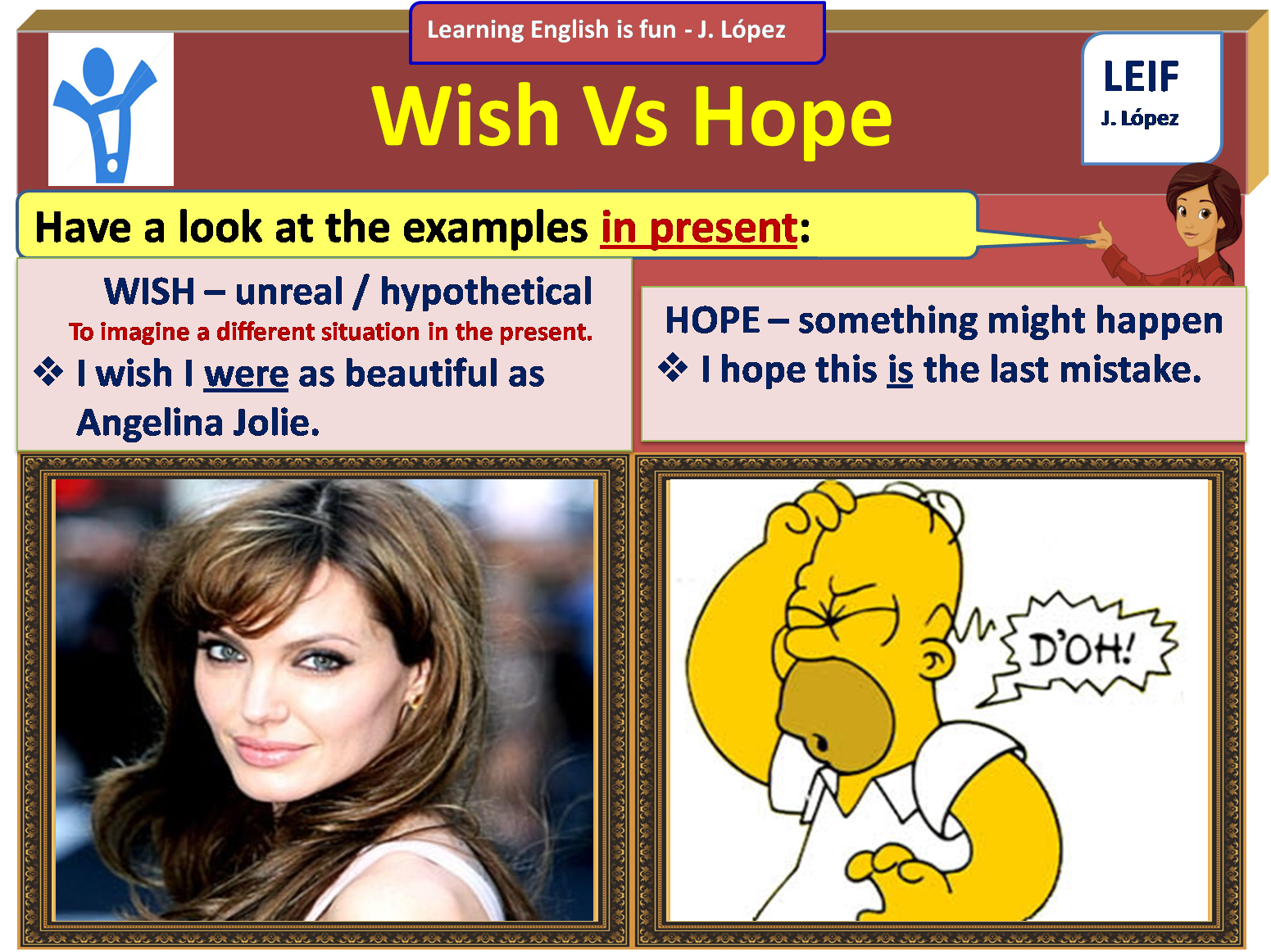 High Intermediate Level : U5: Wish Vs Hope