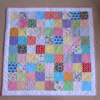 The Pink Button Tree: Make a patchwork quilt in a weekend