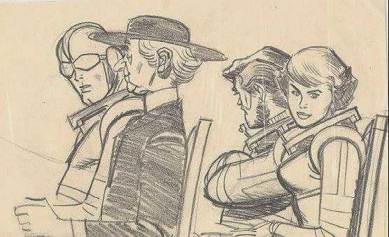 The ALEX TOTH archives: TOTH - SPACE ANGEL, 1962-1963.