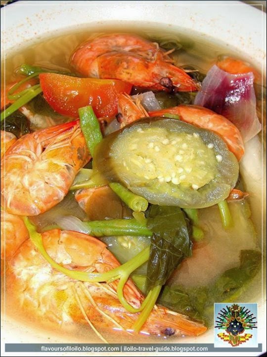 Sinigang nga Pasayan (Shrimps)