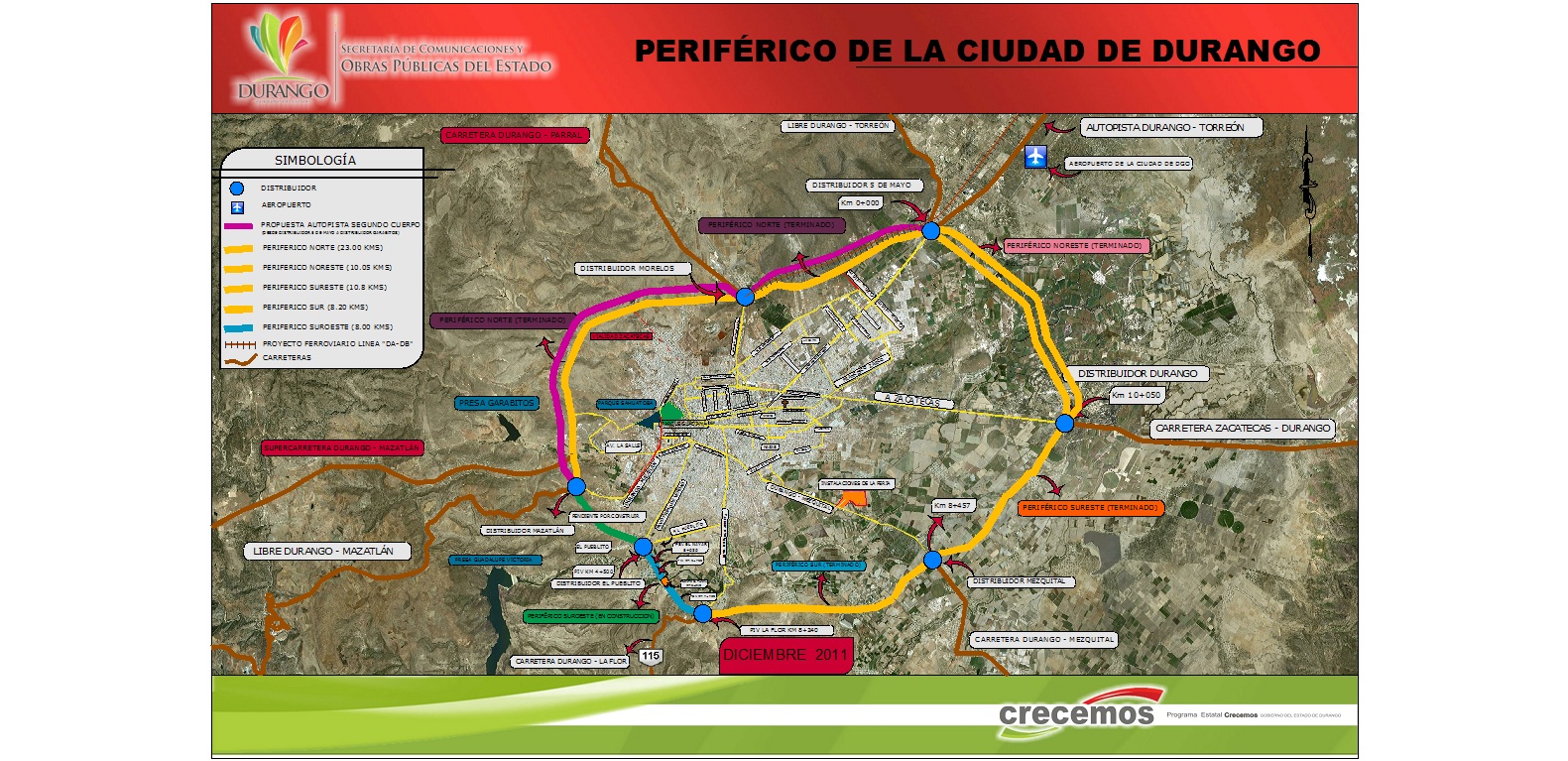 Semblanza Digital: El anillo periférico de Durango, será pronto una ...