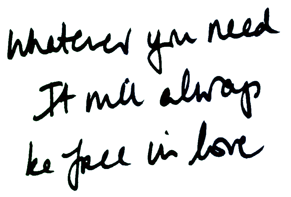 Kylie Fanmade Art: Love - Handwritten Text PNG