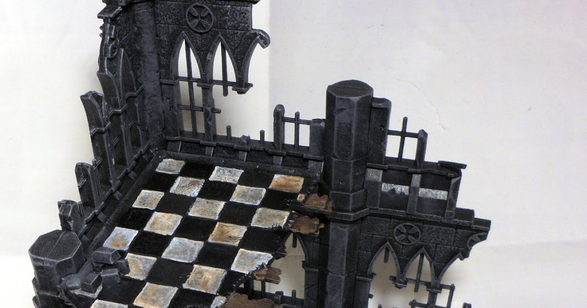 WeeMen: Terrain and Scenery - Stone Building Ruins No.2