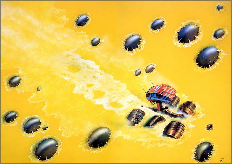 The Geeky Nerfherder: Artist Spotlight: The Art Of . . . Chris Foss