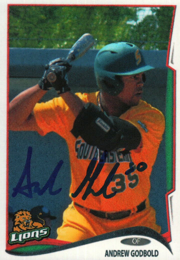 Jackson's Autographs: Andrew Godbold: OPRF Graduate, Dodgers Prospect ...