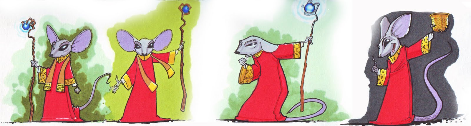 The work of Kyle Holveck: Merlin Mouse