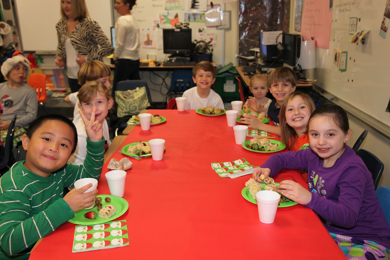 Ms. Newman's 2nd Grade Class: Christmas Party 2011