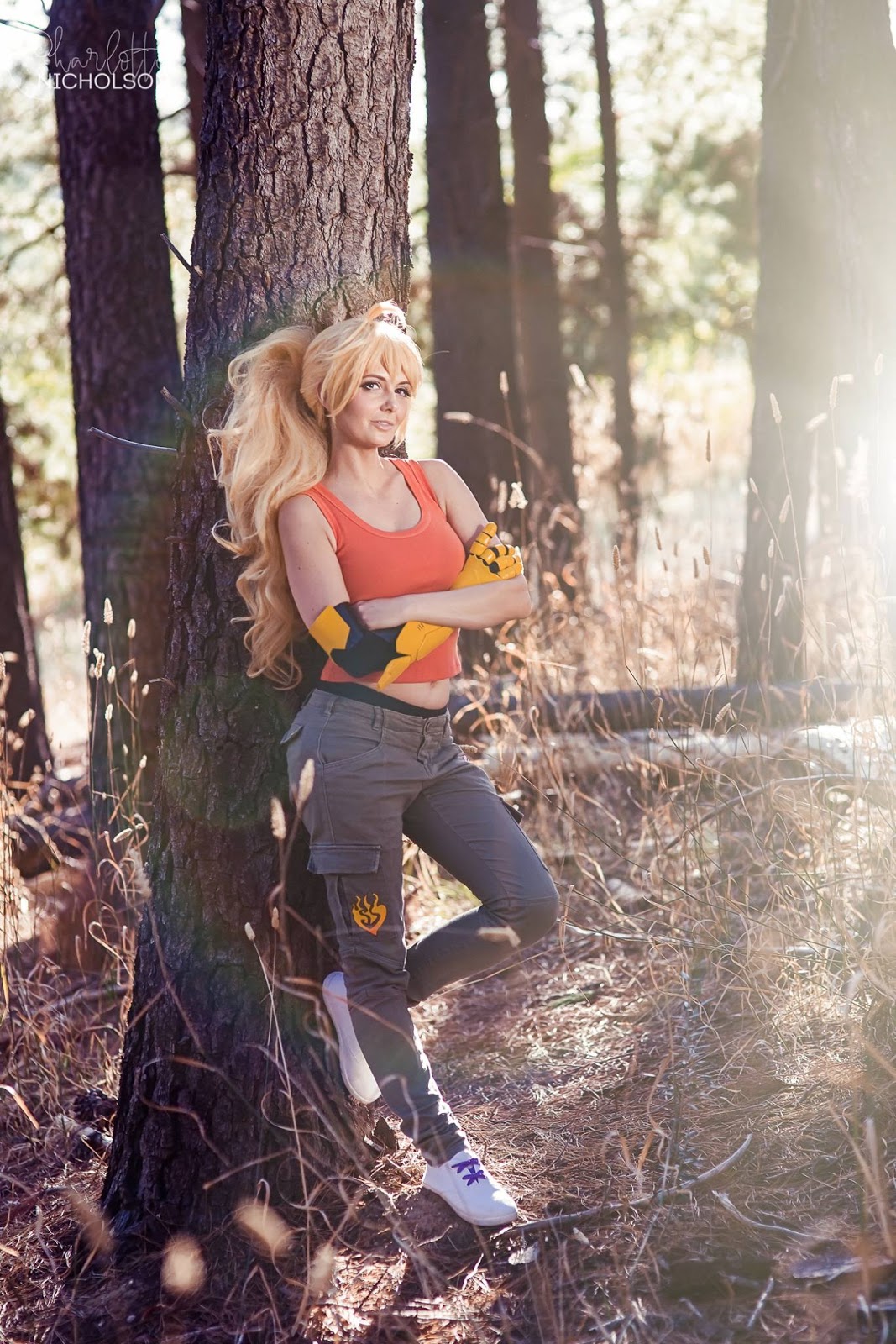 Elarte Cosplay Rwby Yang Xiao Long Cosplay