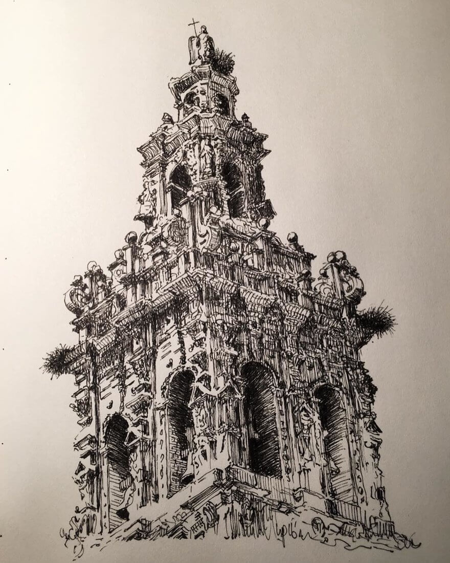 Design Stack: A Blog about Art, Design and Architecture: Urban Sketches ...