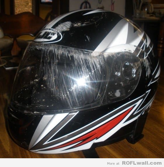 10 Photos That Prove Helmets Save Lives - ROFLwall