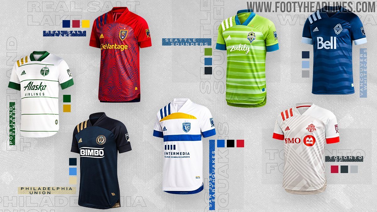 Adidas MLS 2020 Kits Released - Update With 30+ New Pictures - Footy ...