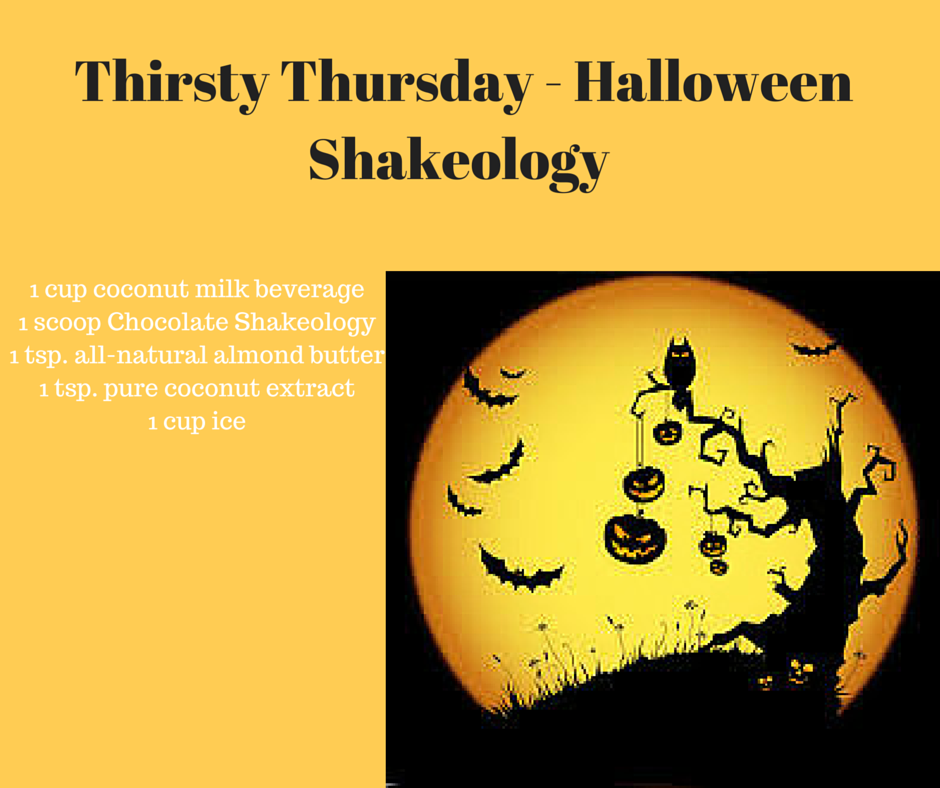 Lindsay Bauer Wellness: Thirsty Thursday - Halloween Candy Shakeology