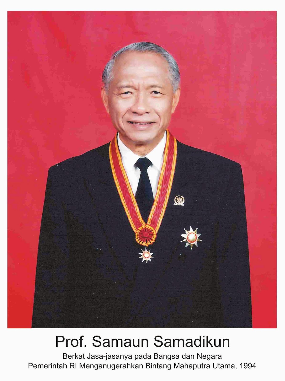 GALUNGAN SIMARMATA: Prof Samaun Samadikun yg saya kenal.