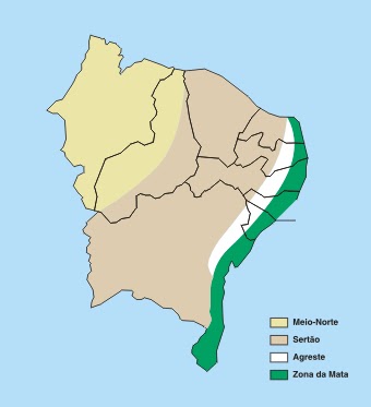 antonioSpS: Localização do sertão nordestino