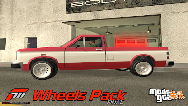 Mods GTA San Andreas: Pack de Rodas do Forza Horizon 3