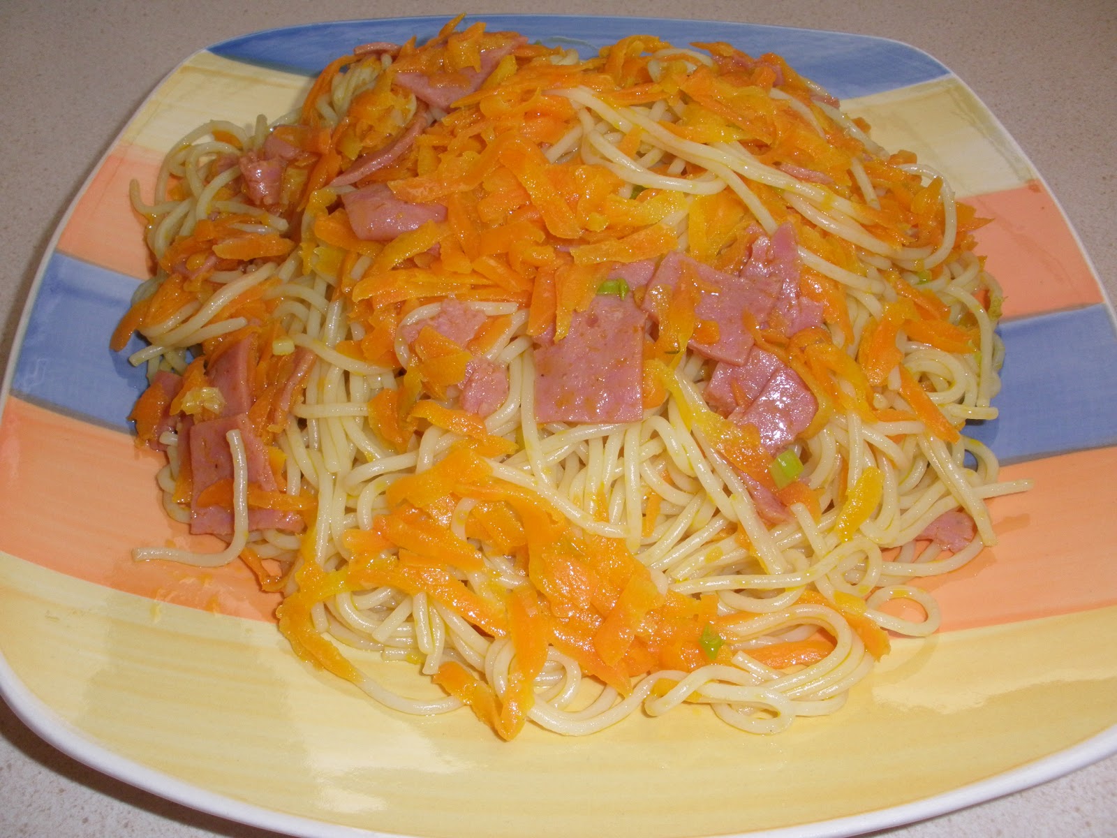 Come to cook: Μακαρονια με καροτο