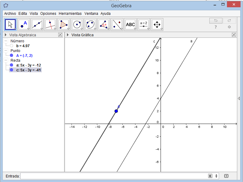 Estadística, Matemática y Computación: GEOMETRÍA ANALÍTICA CON GEOGEBRA