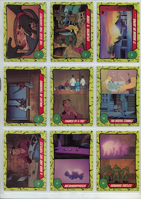 squer's TMNT Collection: 1989 TOPPS TMNT TRADING CARDS (FULL SET)