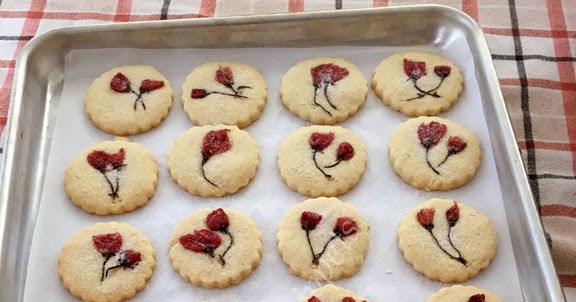 My Kitchen Snippets: Cherry Blossom/Sakura Cookies