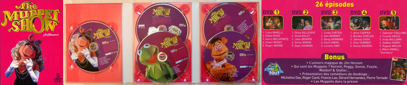 The Muppet Show 4 & 5 seasons on DVD