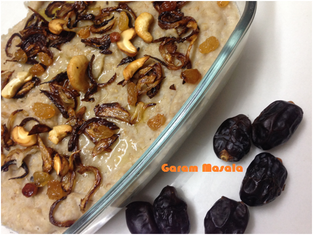 Garam Masala: Alsa / Aleesa / Harees North Malabar Iftar Dish