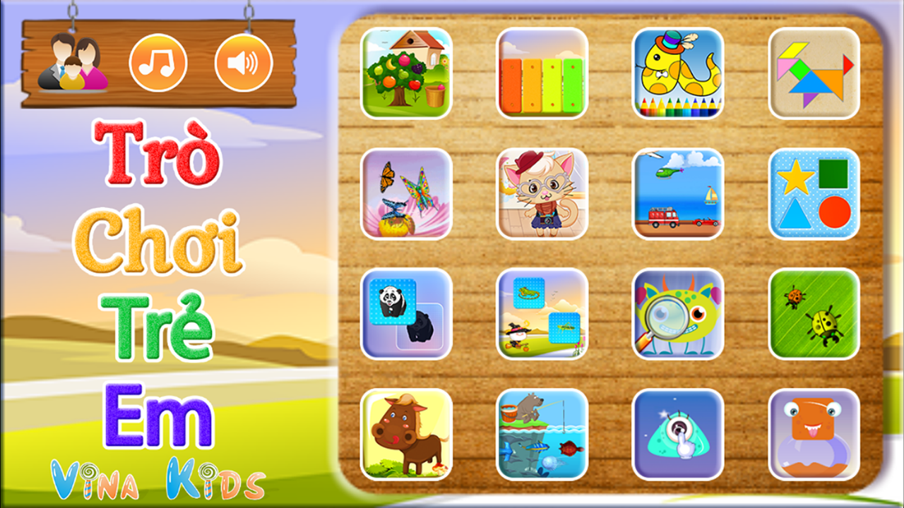 Game Trẻ Em: Trò Chơi Giáo Dục cho Bé | Vina Kids