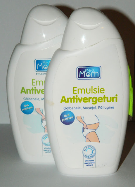 Gama ME&MOM Cosmetic Plant+ prevenirea vergeturilor pe timpul sarcinii