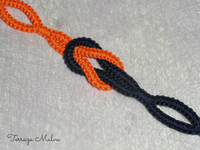 PULSERA INFINITO EN MACRAMÉ / INFINITY MACRAME BRACELET | Terraza Malva