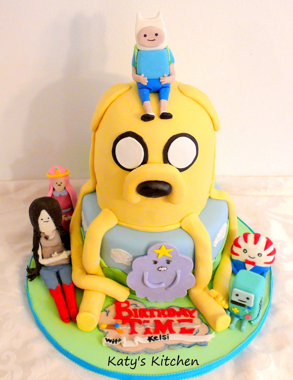 Katy's Kitchen: Adventure Time Cake