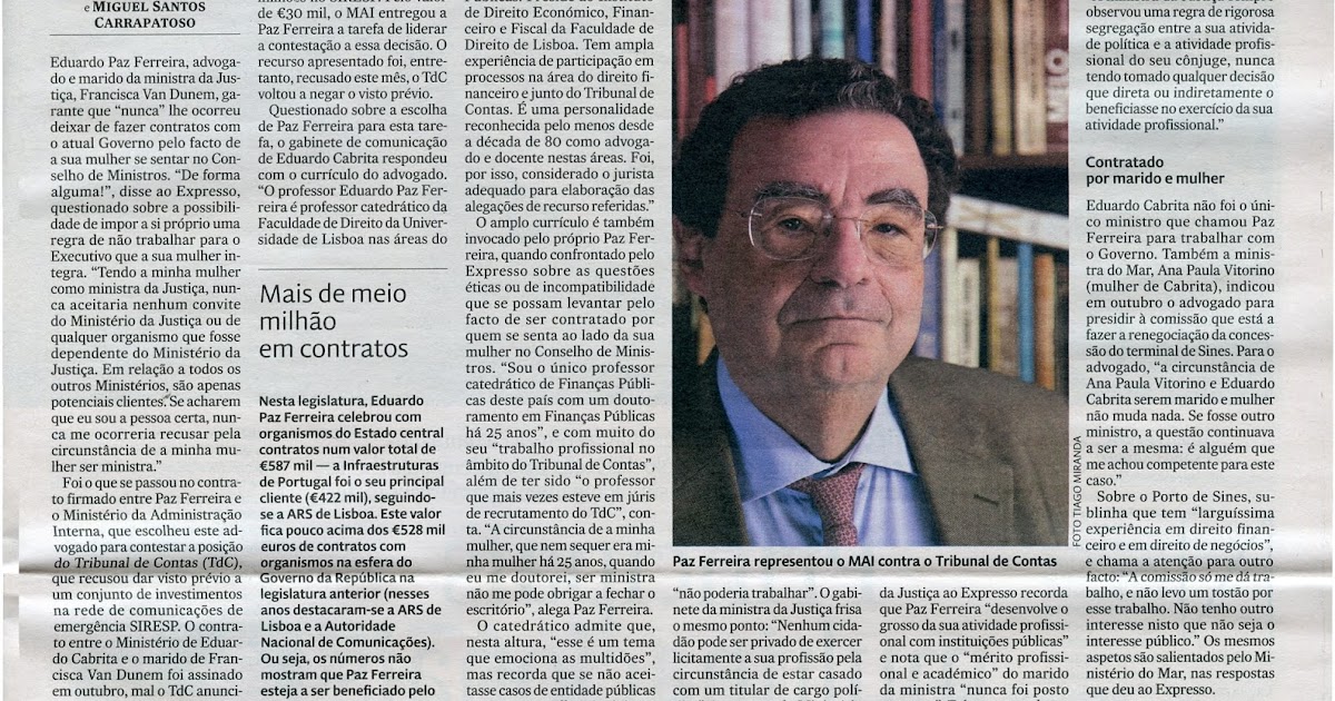 portadaloja: Eduardo e as pazadas de ajustes directos