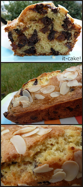 Cake aux fruits secs & pépites au chocolat