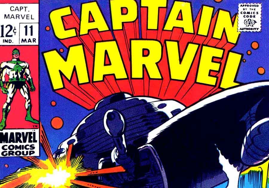 Captain Marvel v2 #11 - Barry Windsor Smith cover - Pencil Ink