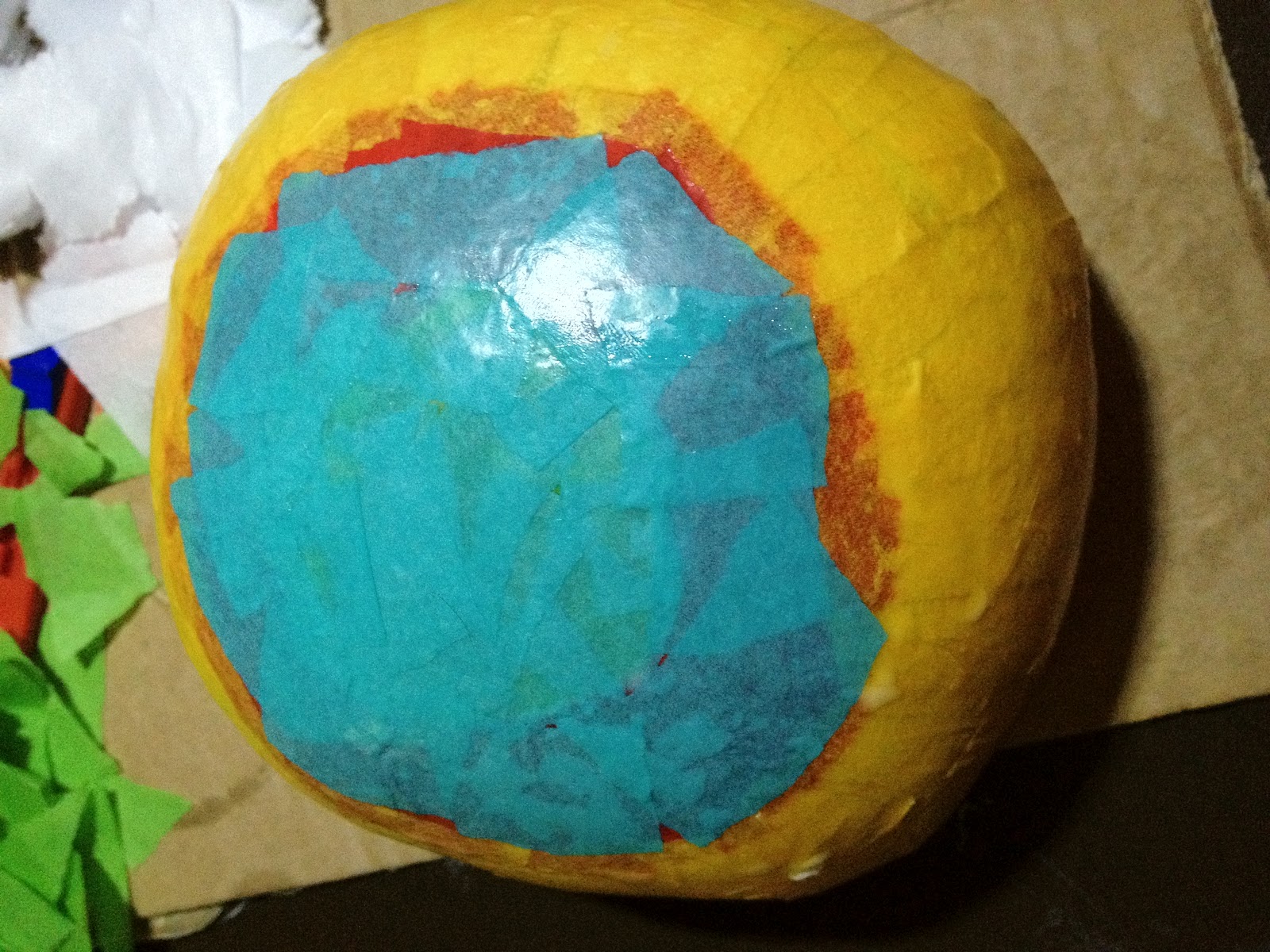 Anatamation: where Anatomy meets Animation: Paper Mache Eye - Take 2