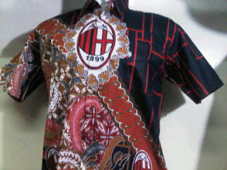 Batik Murah Solo: BATIK BOLA MURAH AC MILAN 02
