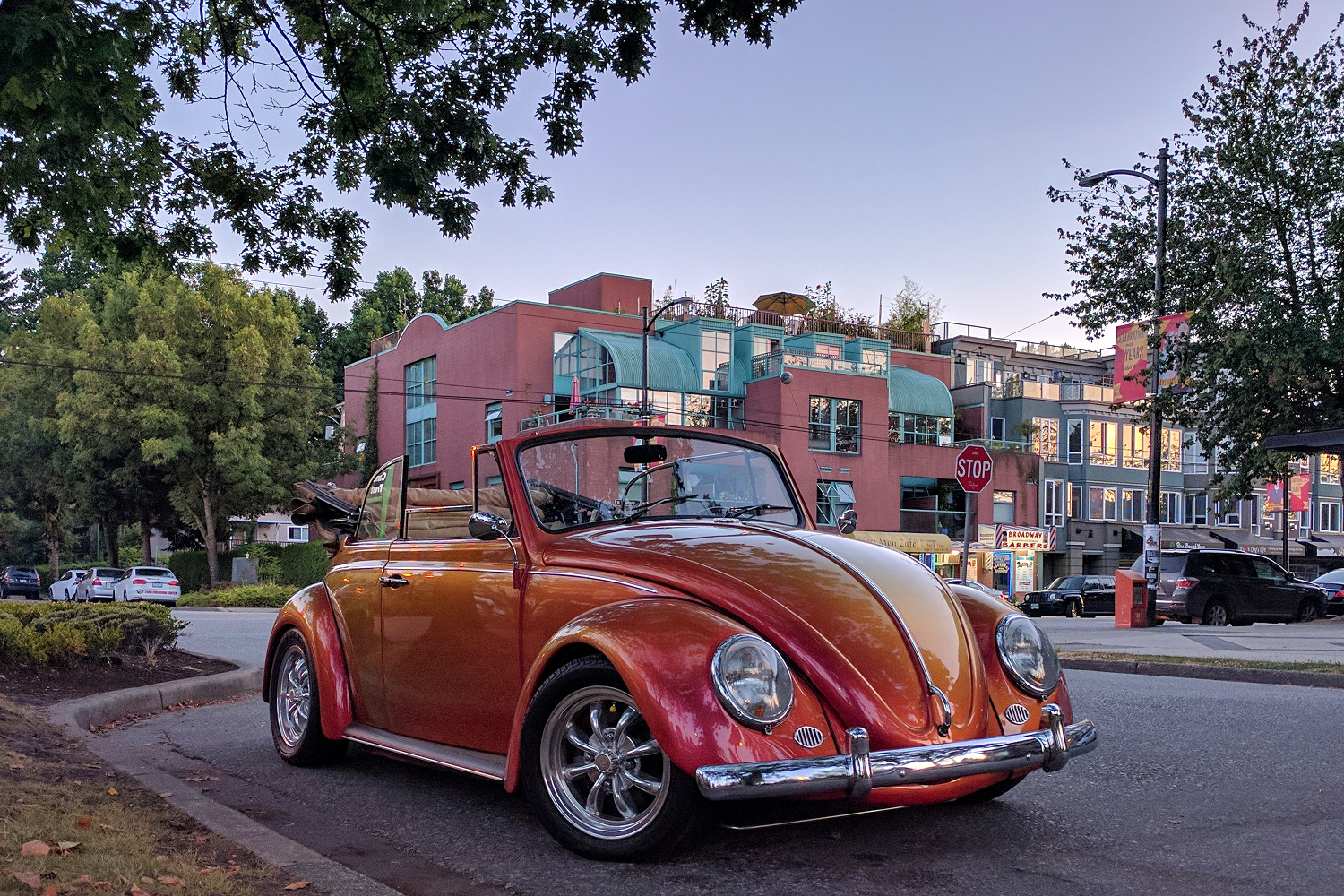 Old Parked Cars Vancouver: 1963 Volkswagen Beetle Convertible