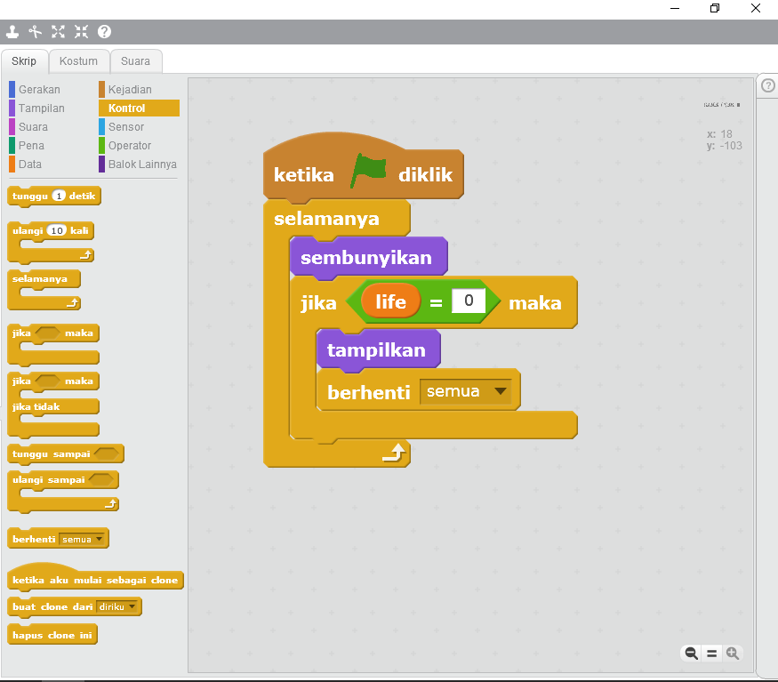 Tutorial Game Sederhana Menggunakan Scratch