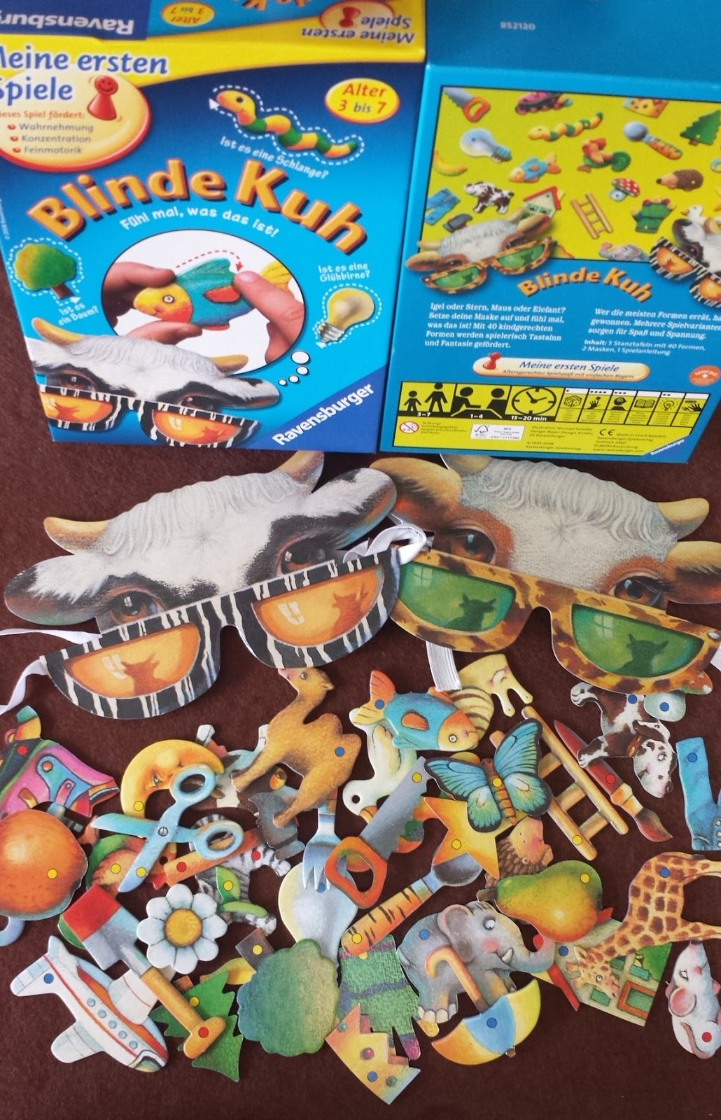 親子でボードゲーム: 目かくしゲーム Blinde Kuh